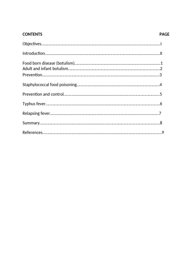 CDC Asst (Getu) | PDF | Foodborne Illness | Clinical Medicine