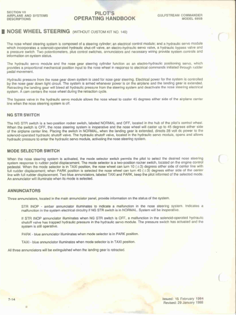 Commander Steering | PDF