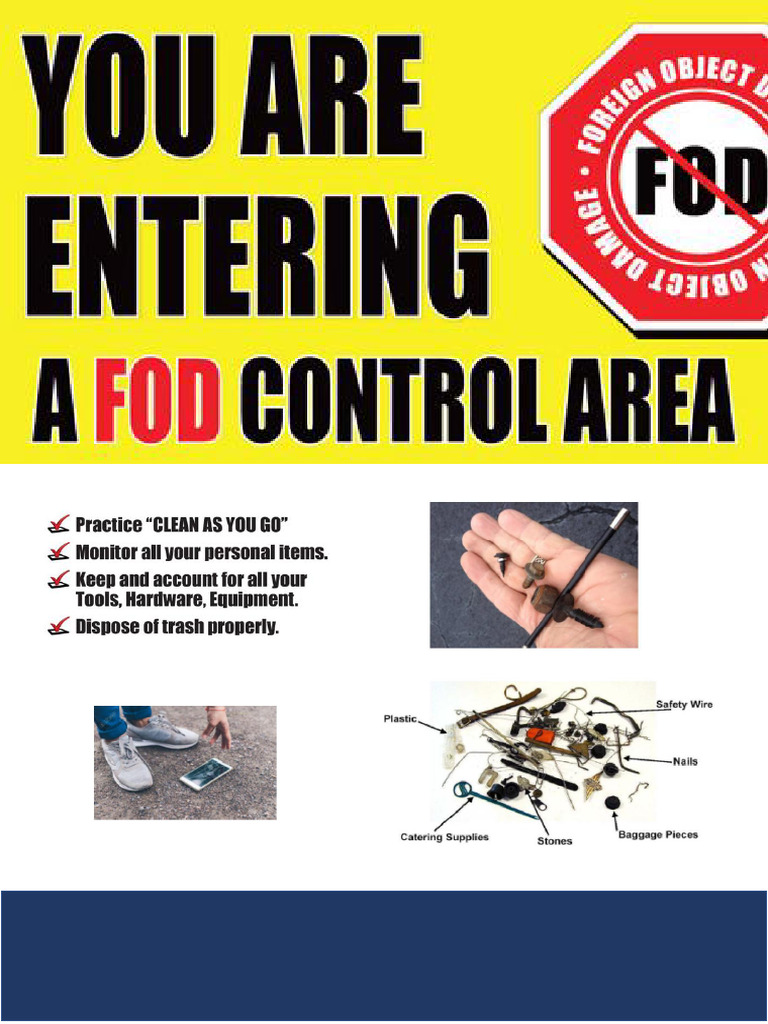 FOD PREVENTION | PDF