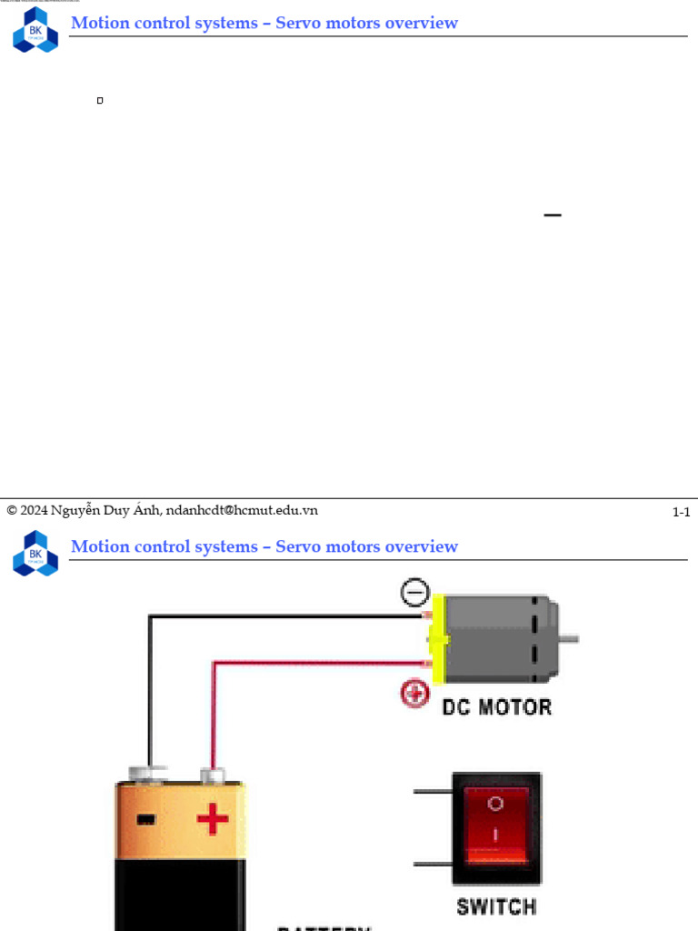 Overview of Servo Motor Applications | PDF | Electric Motor | Machines