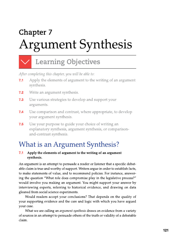 Argument Writing | PDF