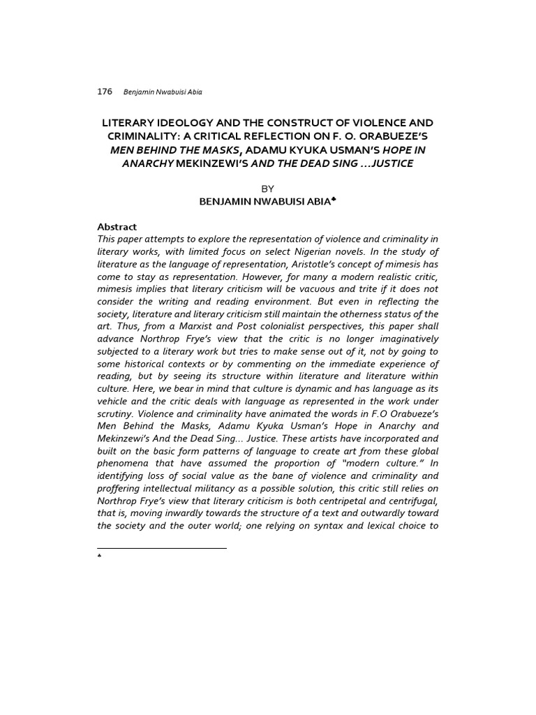 Literary Ideology and The Construct 12 | PDF | Postcolonialism