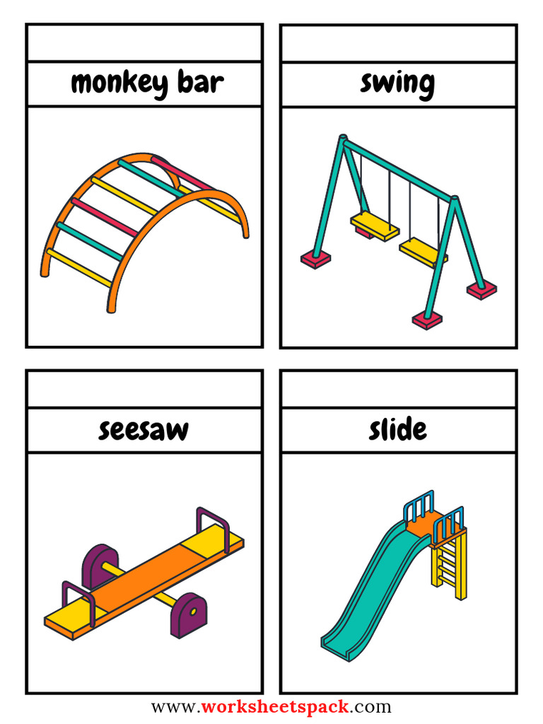 Free Playground Flashcards PDF | PDF