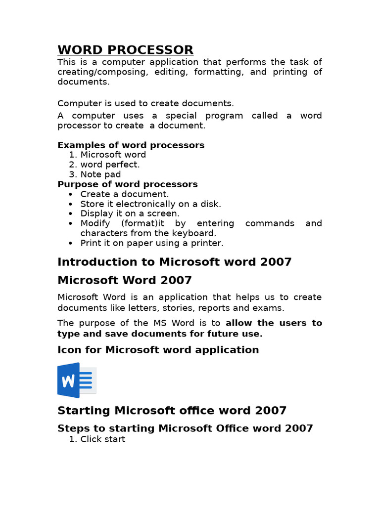 P.3 Word Processor | PDF | Career & Growth | Art