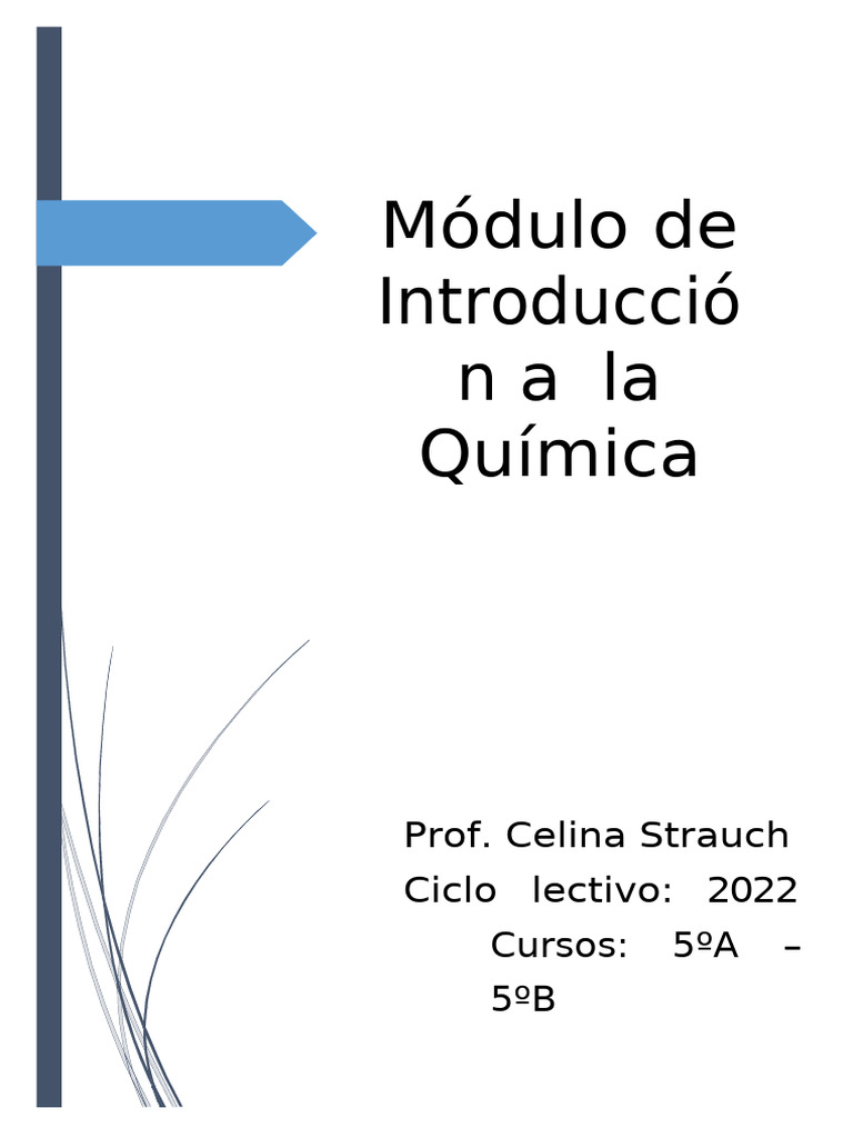 Introducción a la Química: Contenidos Clave | PDF | Péptido | Proteínas