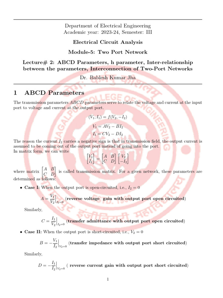 ECA Lecture 12 Module 5 | PDF | Electromagnetism | Telecommunications ...