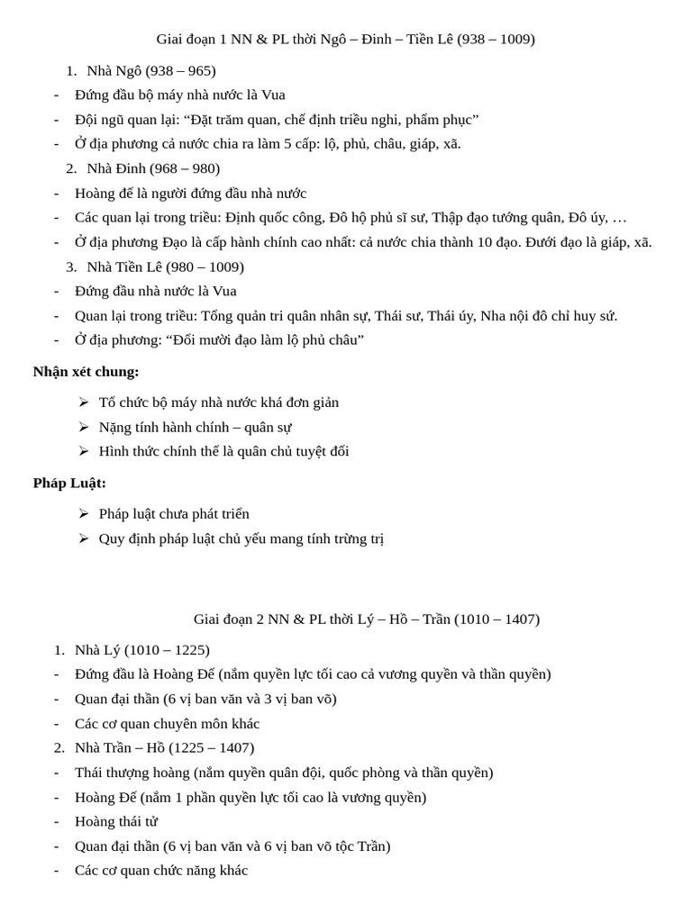 Nội Dung TT LSNN&PL | PDF