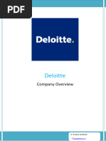 DELOITTE Presentation | PDF