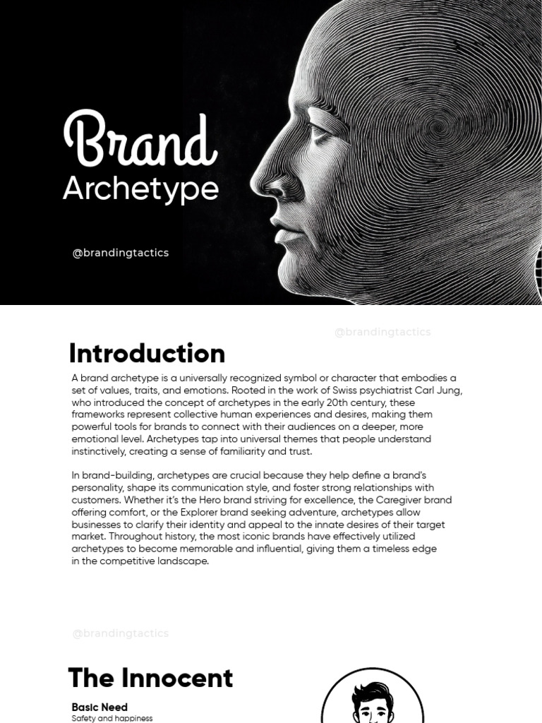 Archetype Guide Pdf Brand Archetype