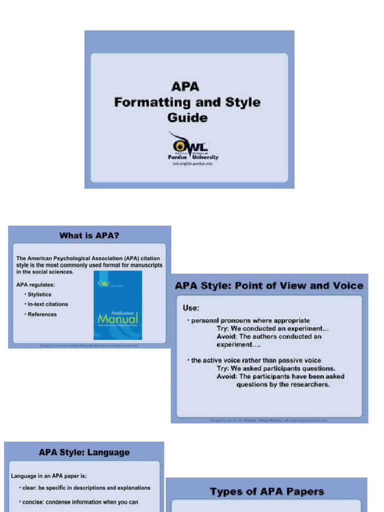 Apa Style Citations 2 | PDF