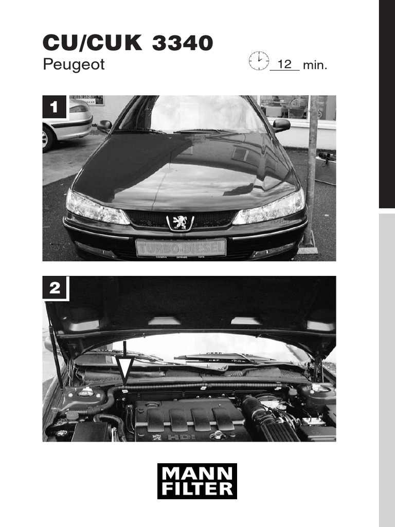 CU/CUK 3340: Peugeot | PDF