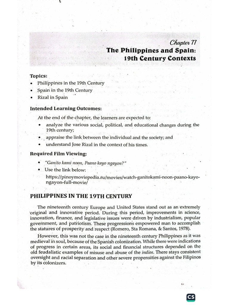 LIfe and Works of Rizal Chapter II | PDF