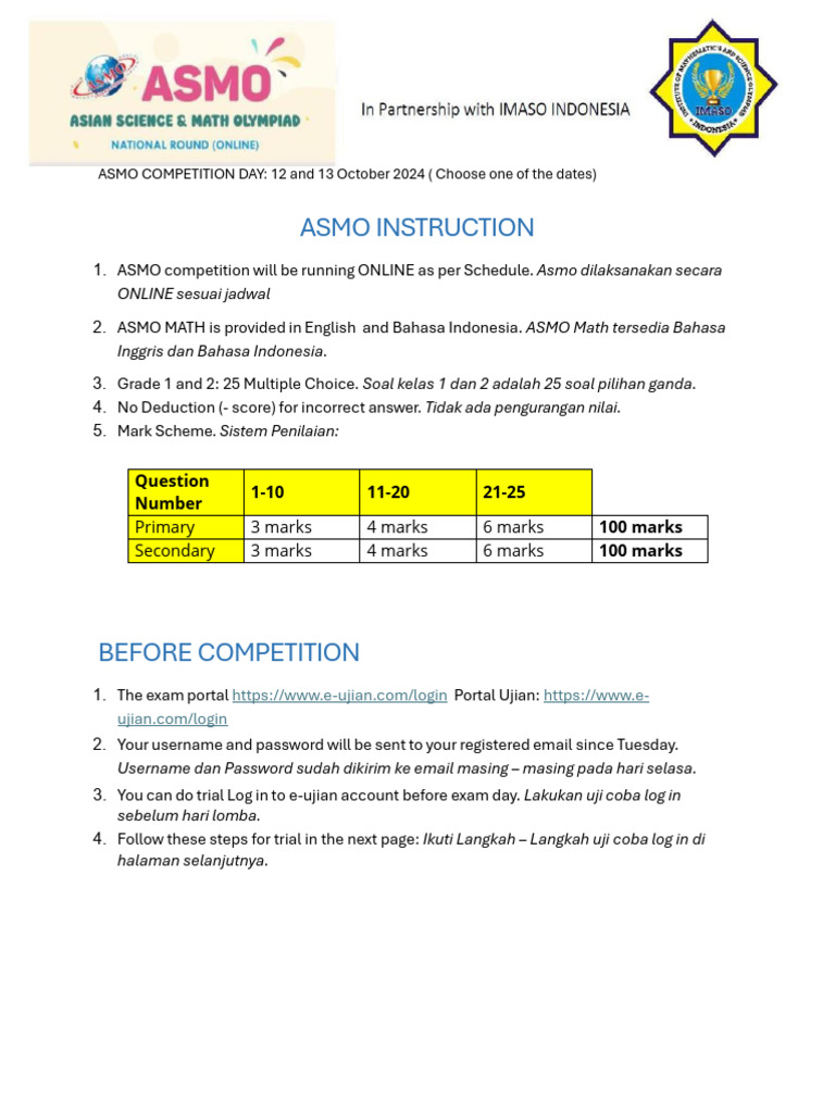 ASMO How To Log in Tata Cara Log in | PDF | Career & Growth | Business