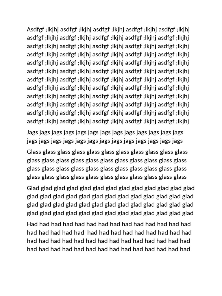 Asdfgf 2 | PDF
