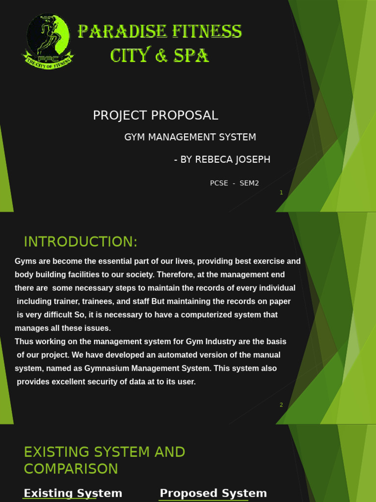 GMS Project Proposal-Rebeca PCSE | PDF | Databases | Computing