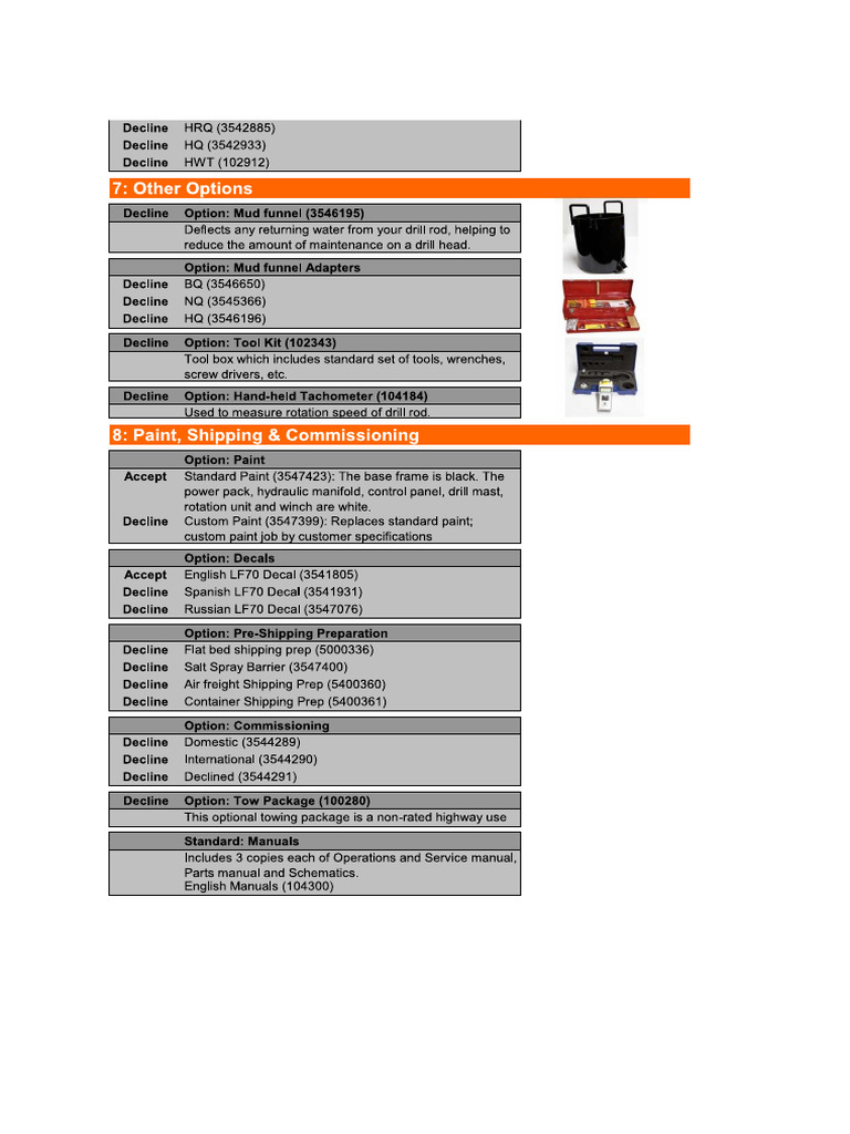 LF70 HQ Mud Funnel | PDF | Computers