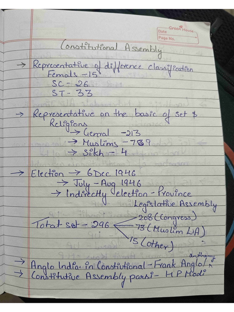 Constitutional Assembly | PDF