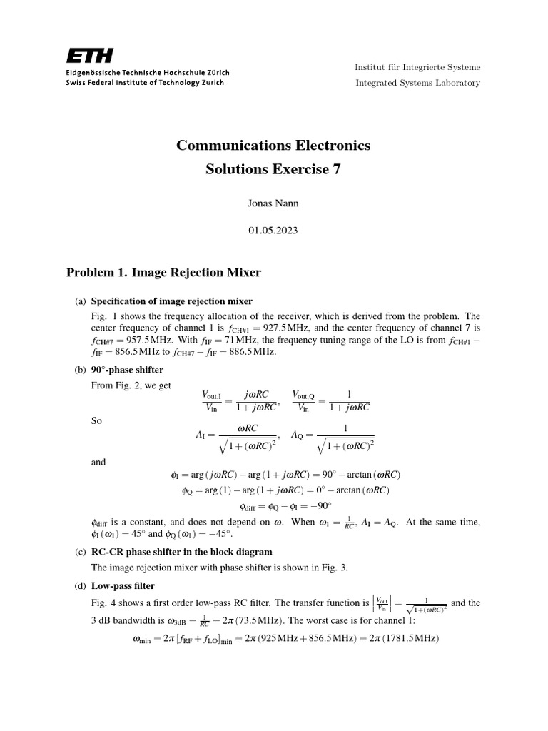 Muster 07 | PDF | Phase (Waves) | Telecommunications
