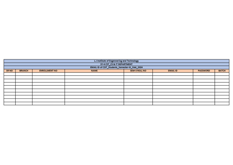 d2d 2024 Students Email Id | PDF