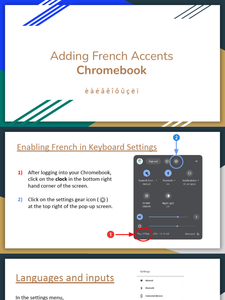 French Accents On Chromebook Keyboard Pdf