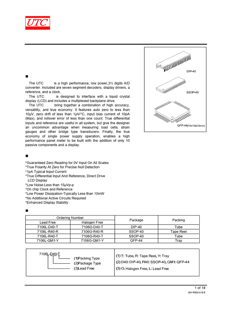 7106 | PDF | Capacitor | Electronic Oscillator