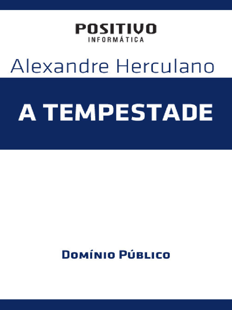 HERCULANO, Alexandre - A Tempestade | PDF