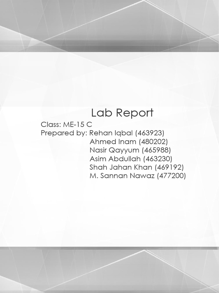 Lab Report week 8 | PDF | Acceleration | Slope