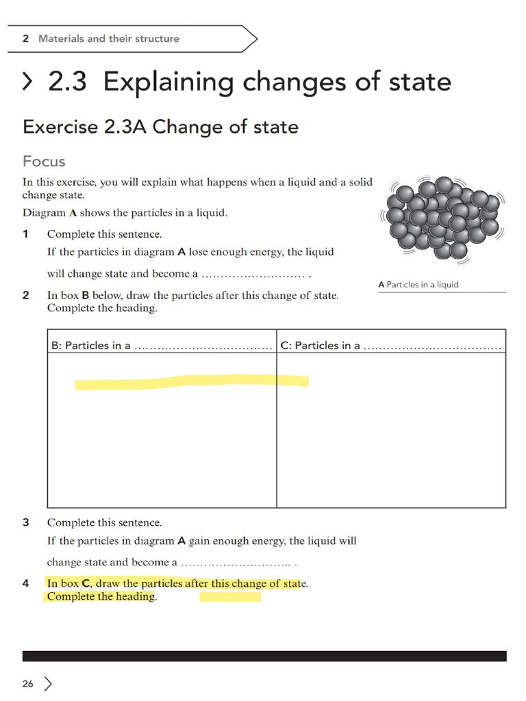 Changing State HW | PDF