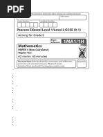 Edexcel 1H November 2023 Examination Paper (PDF) - With Formula Insert ...