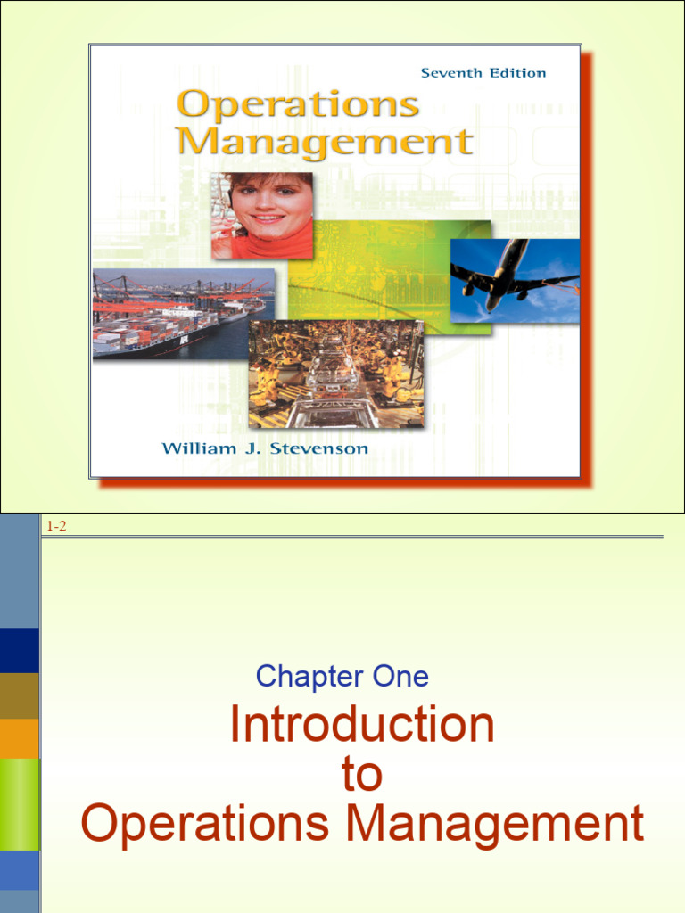 OM 01 INTRO TO OM | PDF | Business | Economies