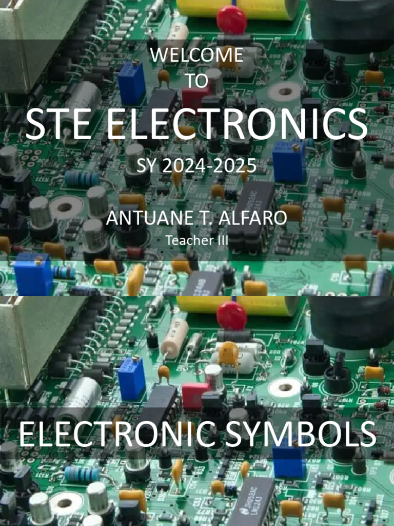 Electronic Symbols | PDF