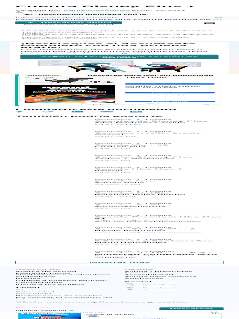 Cuenta Disney Plus 1 PDF | PDF | Scribd