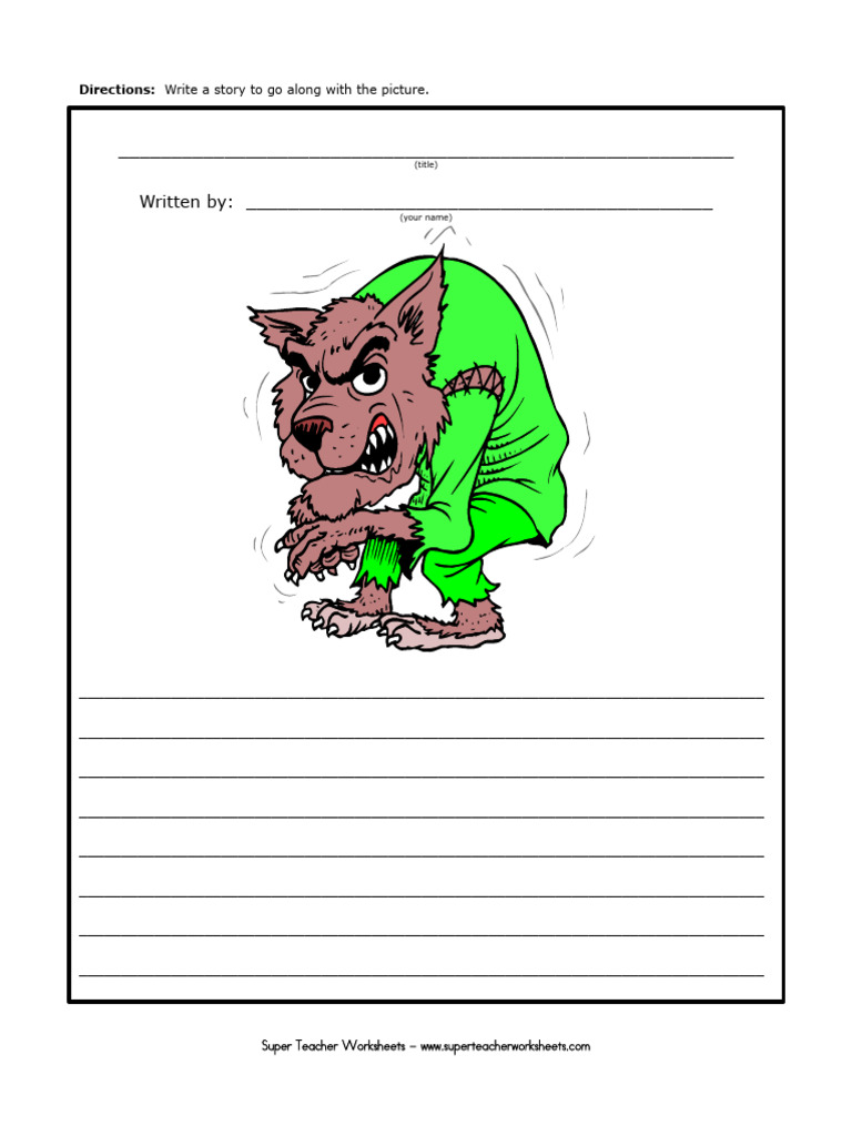 Halloween Werewolf Storypic WDZWM | PDF | Career & Growth | Social Science