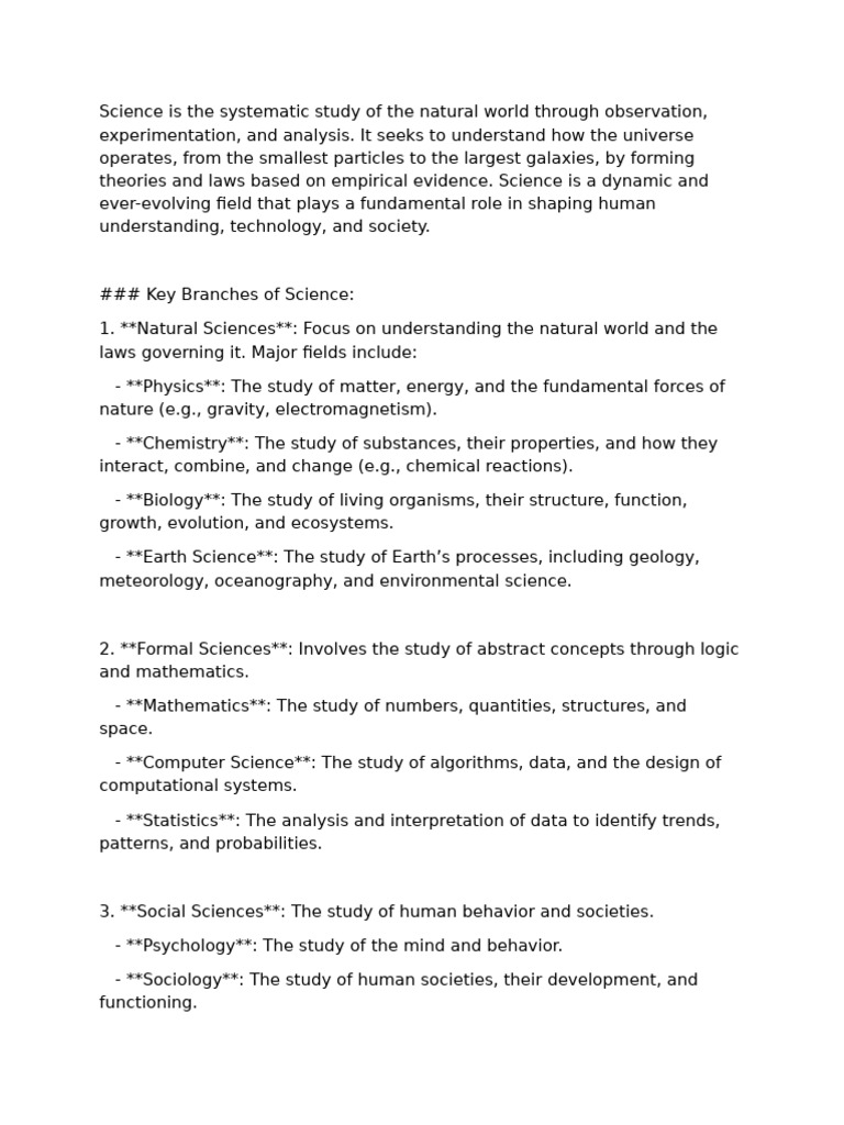 Document 81 | PDF | Science | Scientific Method