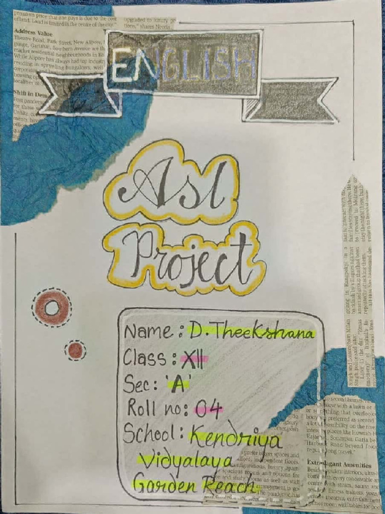 English ASL Project | PDF | Science & Mathematics