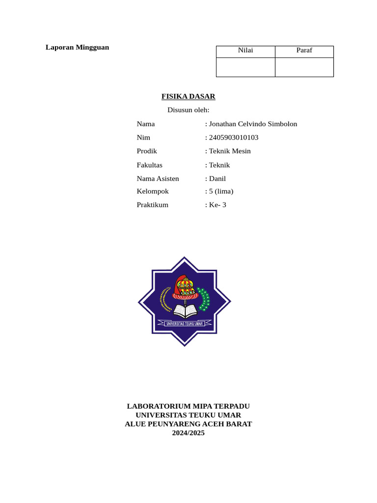Bandul Sederhana | PDF | Sains & Matematika