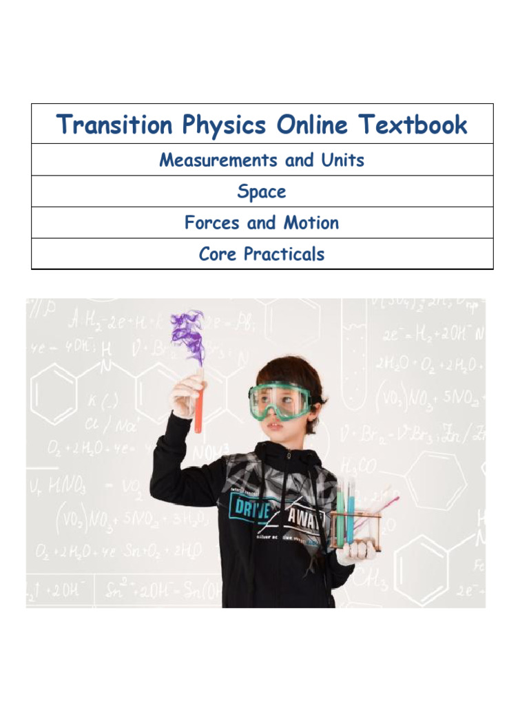Year 9 Transition Physics Online Textbook | PDF | Temperature | Weight