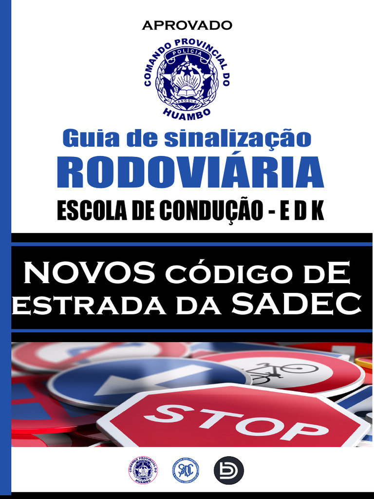 Novos Sinais Da Sadec 2022 | PDF | Tráfego | Veículos