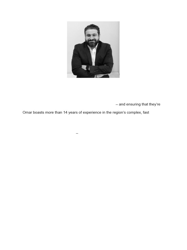 Omar Katerji Bio | PDF