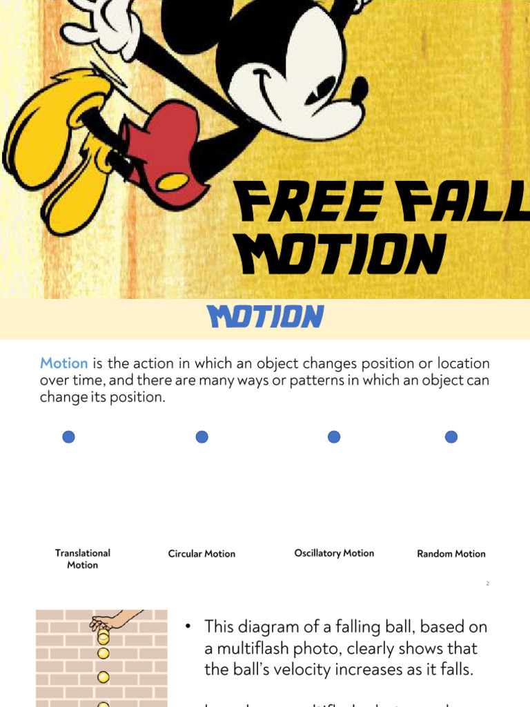 10 - Freefall - Motion of Moving Bodies Along A Straight Line | PDF ...