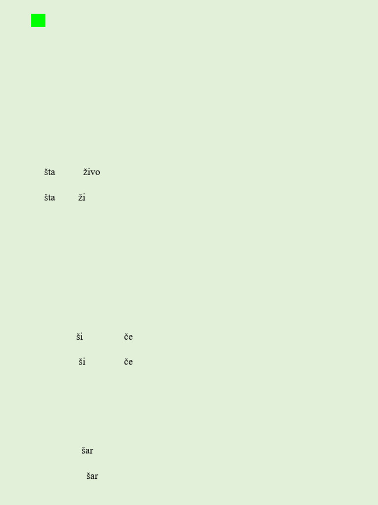 Gusta Mi Magla Padnala-Dm-zenski | PDF