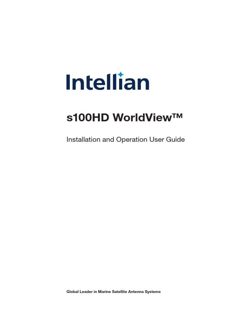 s100HD User Manual | PDF | Screw | Coaxial Cable