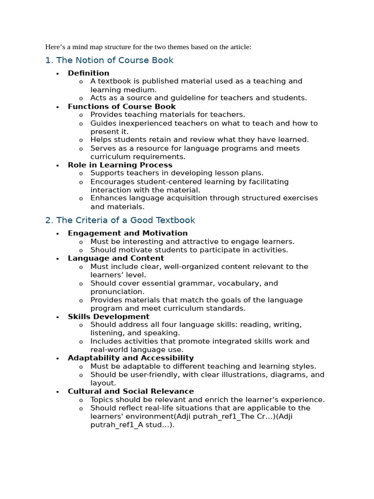 Mind Mapping Course Design | PDF | Learning | Curriculum