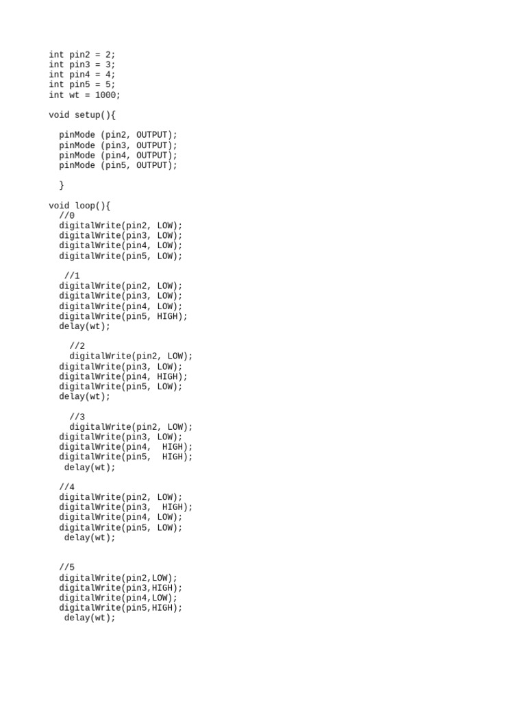 Arduino 1 Vezba | PDF