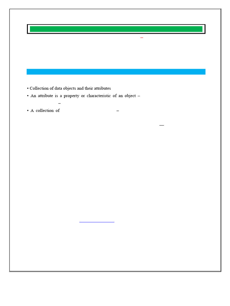 Data Mining M1 | PDF | Level Of Measurement | Data Mining