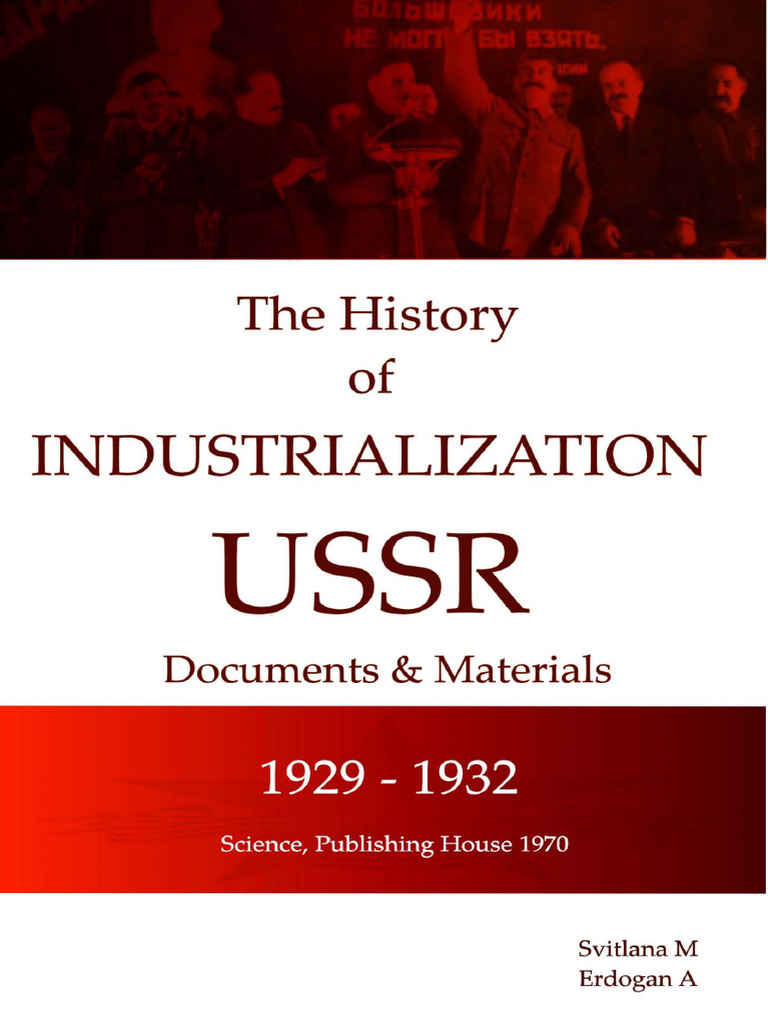 History of USSR Industrialization 1929-1932 | PDF | Soviet Union ...