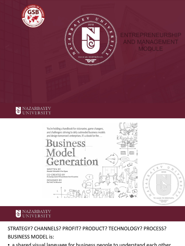 EM Week 6. Part 2. Business Model Canvas | PDF | Customer Relationship ...