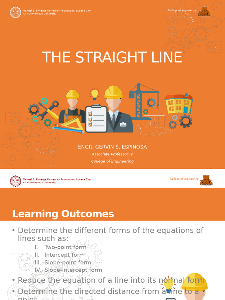 The Straight Line | PDF | Triangle | Elementary Geometry