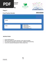 April 2023 English P2 Checkpoint Exam | PDF | Ellipsis