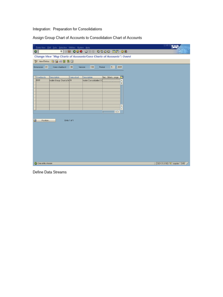 ECCS Global System Settings and Dimension Definition | PDF | Finance ...